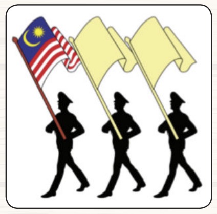 Menjelaskan etika penggunaan bendera kebangsaan